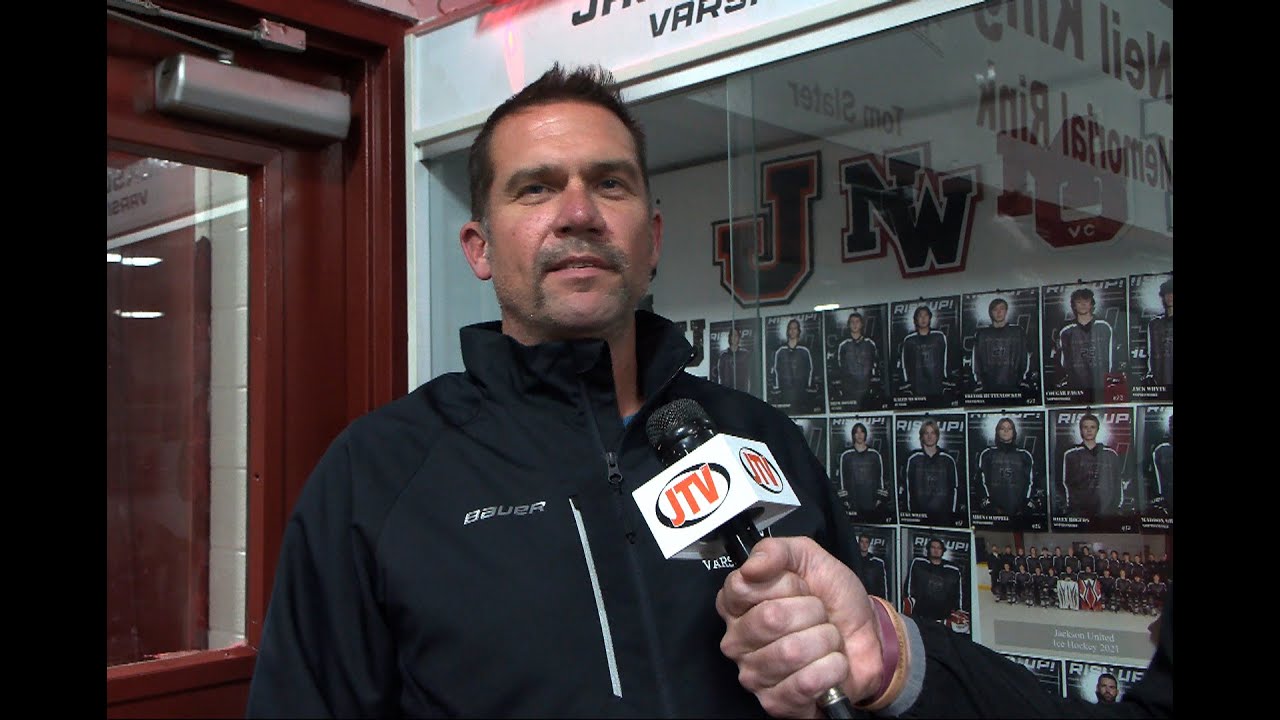 JTV Hockey Media Day: Jackson United Head Coach, Matt Grimes - YouTube