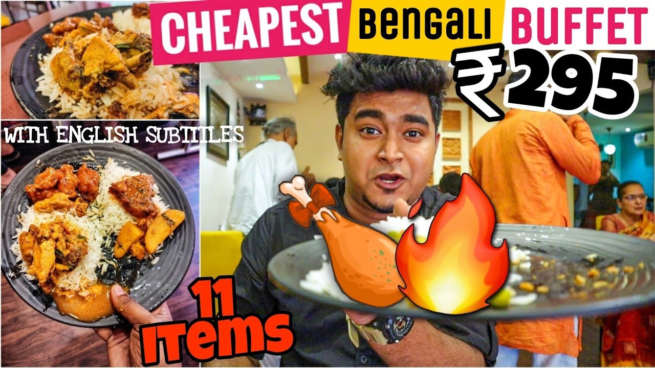Bengali Buffet মাত্র ₹295 🤩| Cheapest & Best Buffet in Kolkata ...