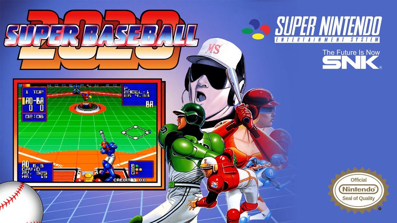 2020 Super Baseball - 1993 [Super Nintendo] Full HD. - YouTube
