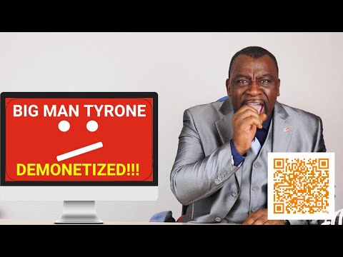 Big Man Tyrone Receives Heart-Breaking News! Channel Demonetized! - YouTube