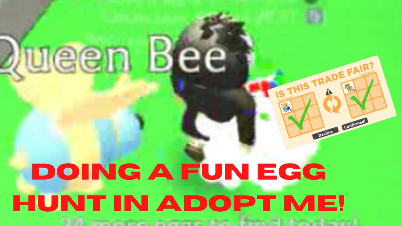 Doing an egg hunt in Adopt Me! (ft. Hidden_Aviator) - YouTube