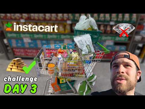 New Goal: Get GOLD Status With Instacart LOL | DAY 3