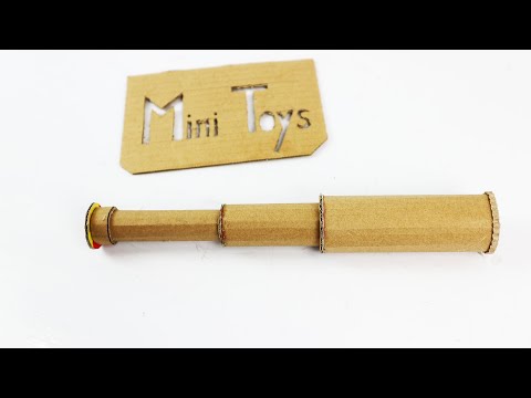 How To Make A Spyglass Model From Cardboard