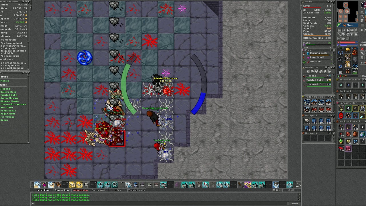 tibia library unliving demonbone - YouTube