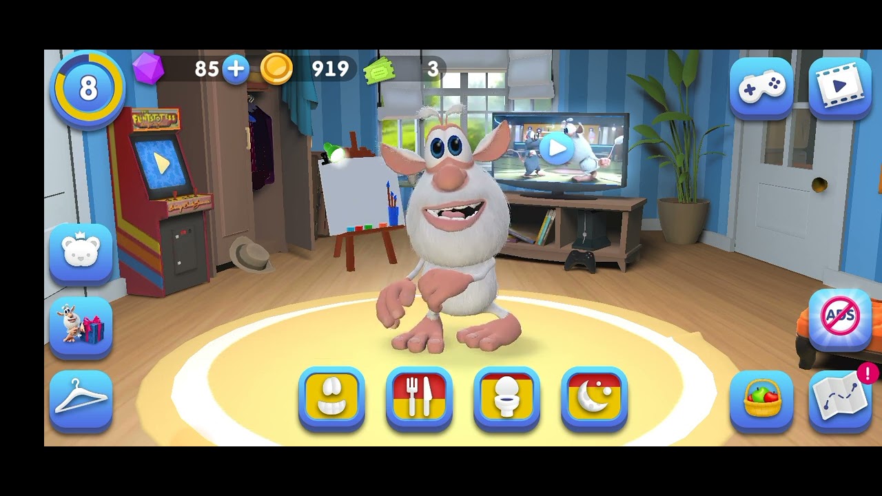 My Talking Booba game/Android Hd gameplay/king with game video no 124(2 ...