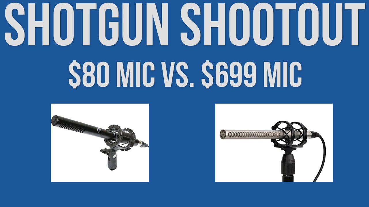 Shotgun Mic Shootout (XM-55 vs. NTG2 vs. NTG3) - YouTube