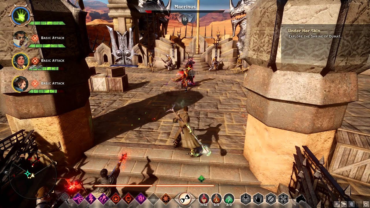Dragon Age: Inquisition - Assault on Griffon Wing Keep, The Western ...