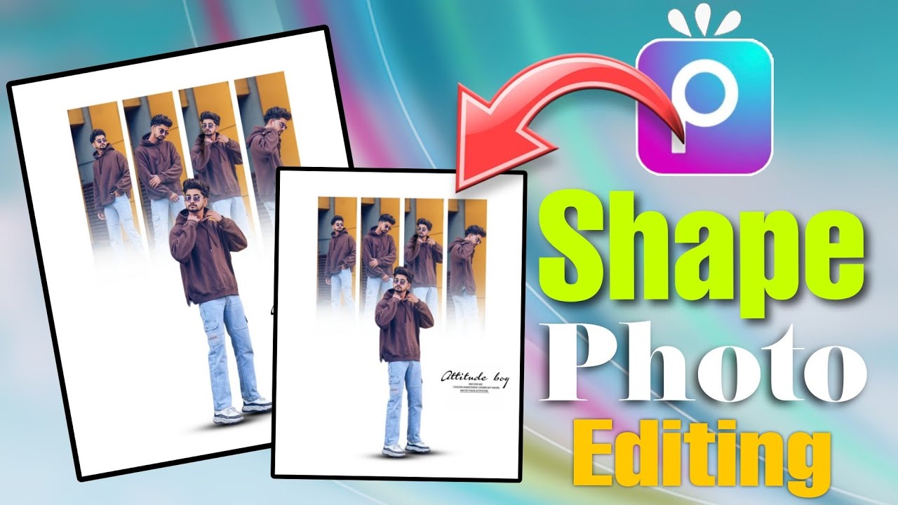 shape Photo Editing Tutorial Video | Trending Photo Edit On PicsArt ...