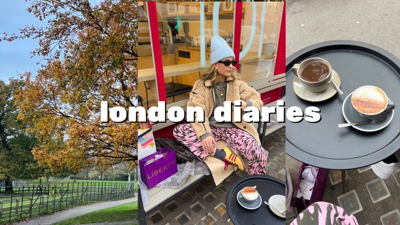 london diaries | going to the theatre, autumn walks, christmas markets ...