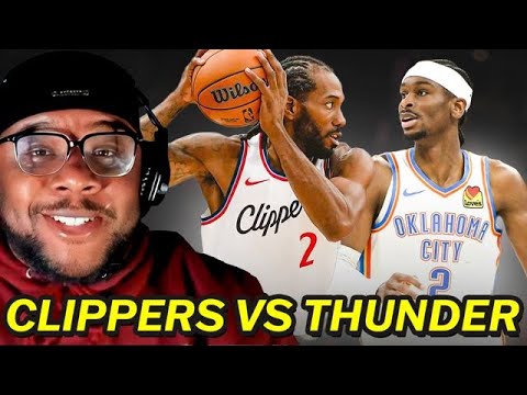 Oklahoma City Thunder at Los Angeles Clippers with RT W RT - YouTube