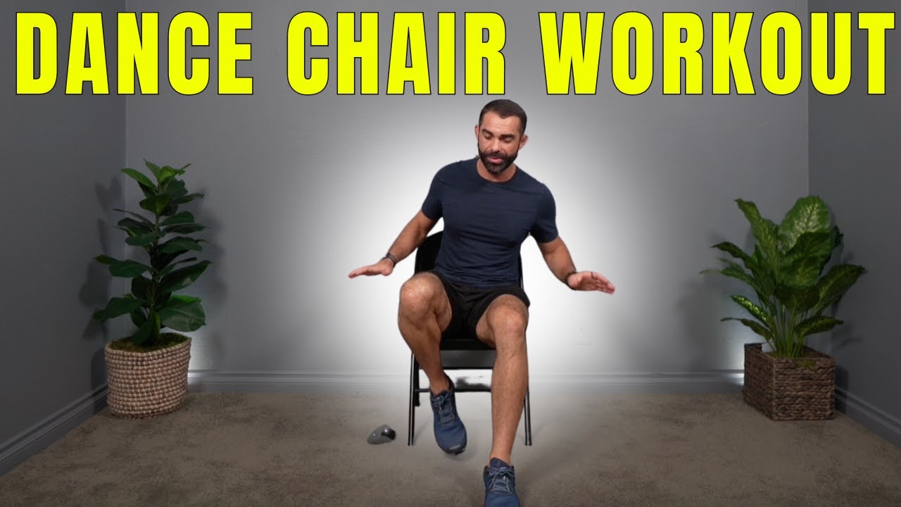 Dance Chair Workout for Seniors | Fun Cardio Intervals to Lose Weight ...