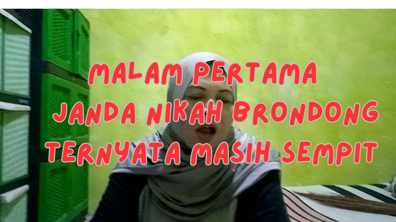 LATAH JOROK LUCU MALAM PERTAMA JANDA BOH4Y EHEM2 TERNYATA MASIH S3MP1T ...