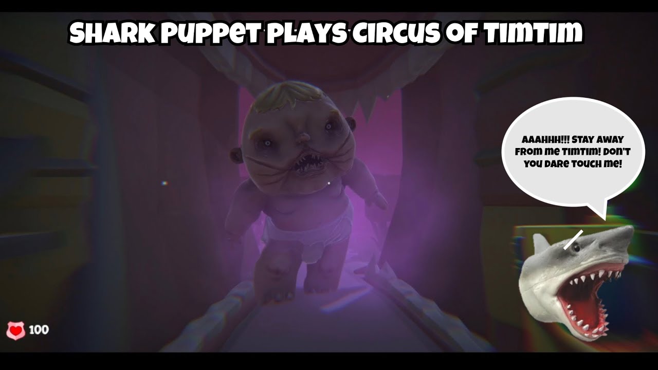 SB Movie: Shark Puppet plays Circus of TimTim! - YouTube