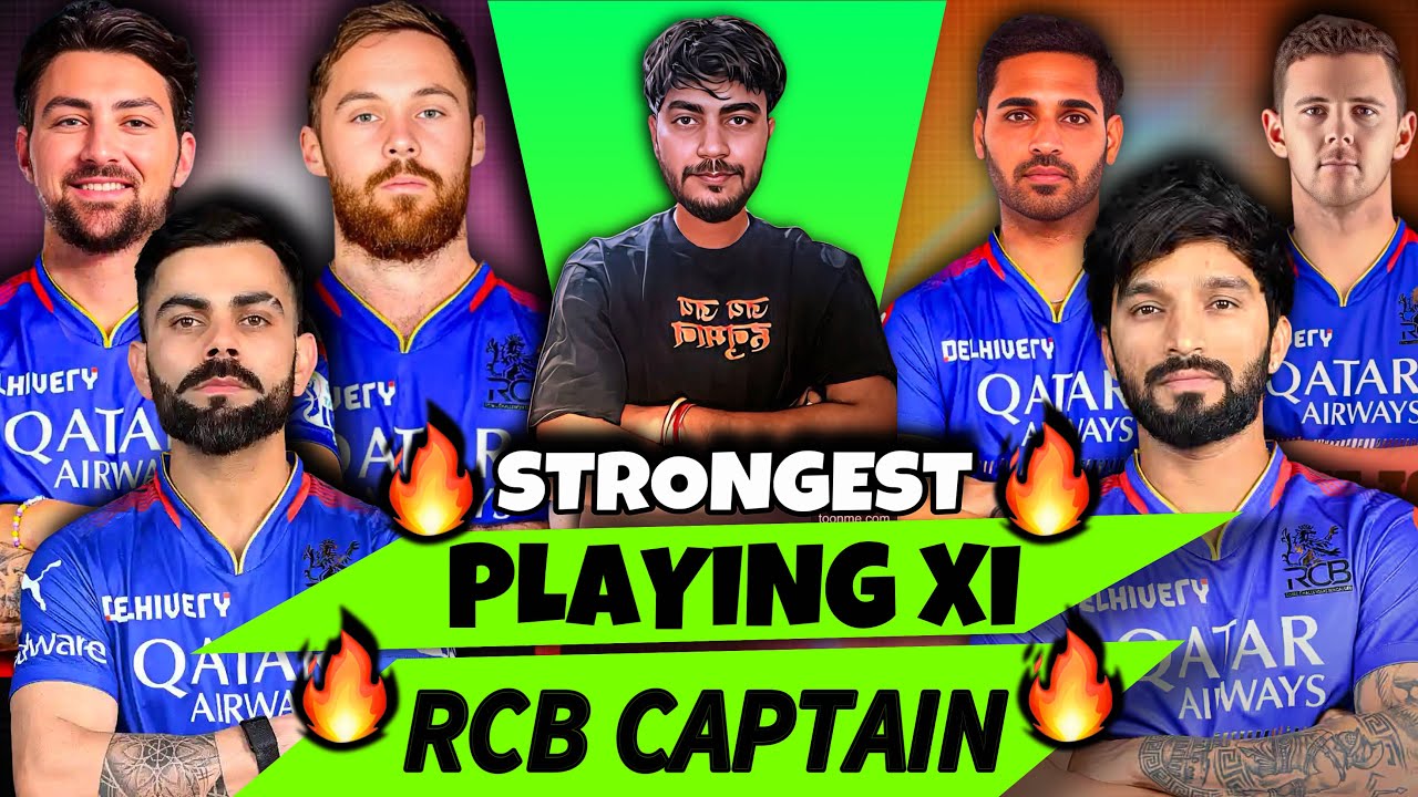 RCB IPL 2025 PLAYING 11 | RCB Strongest Confirmed Playing 11 IPL 2025 ...