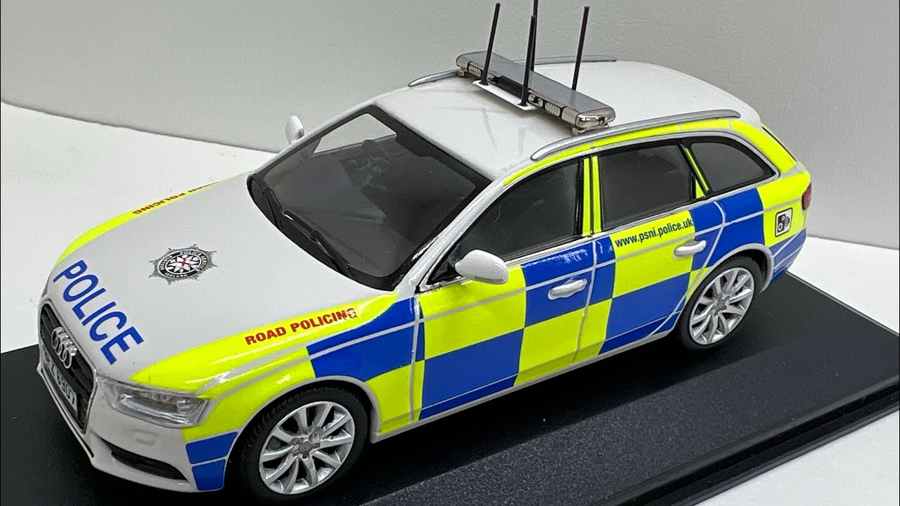 1:43 Audi A4 Avant Police Service Of Northern Ireland (PSNI) Model ...