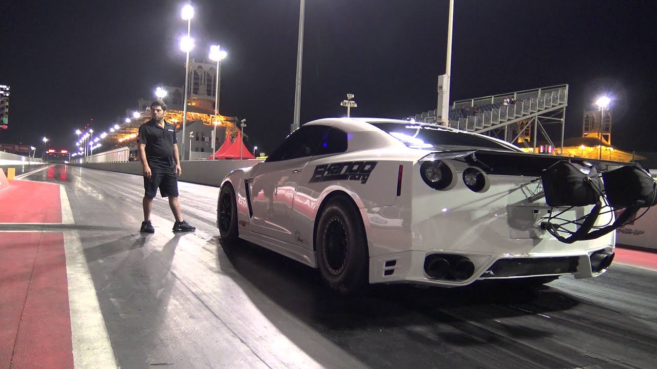 EKanoo Racing T1 R35 GTR new world record 7.30 @ 203mph - YouTube