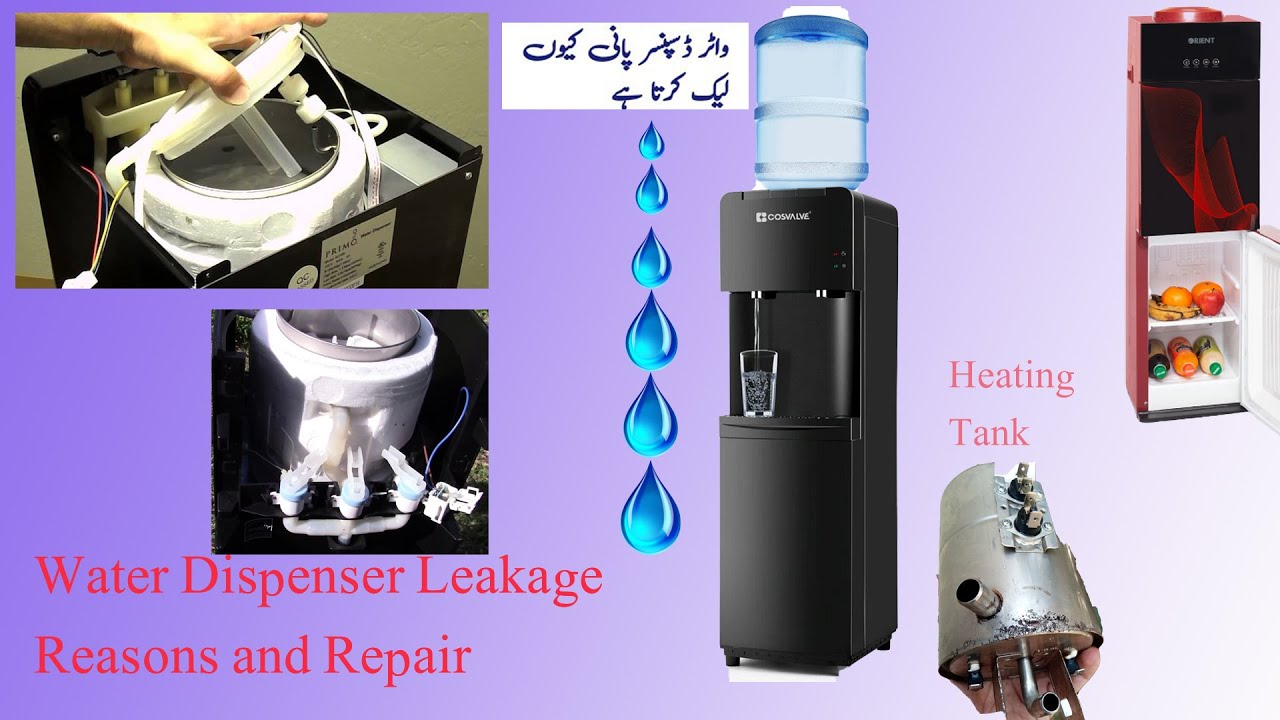 Fix a Leaking Water Dispenser (Heater Tank Faulty) - YouTube