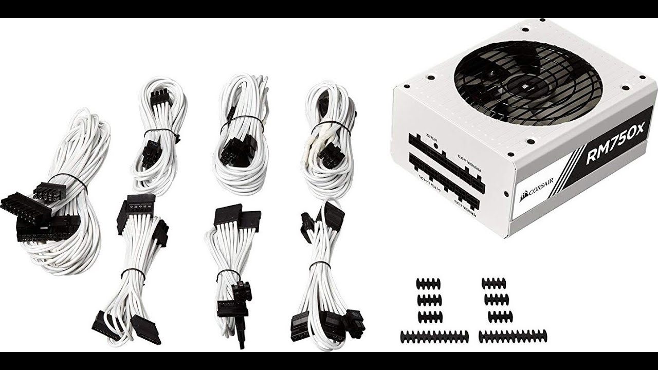 Corsair RMx White Series 850x -Unboxing - YouTube