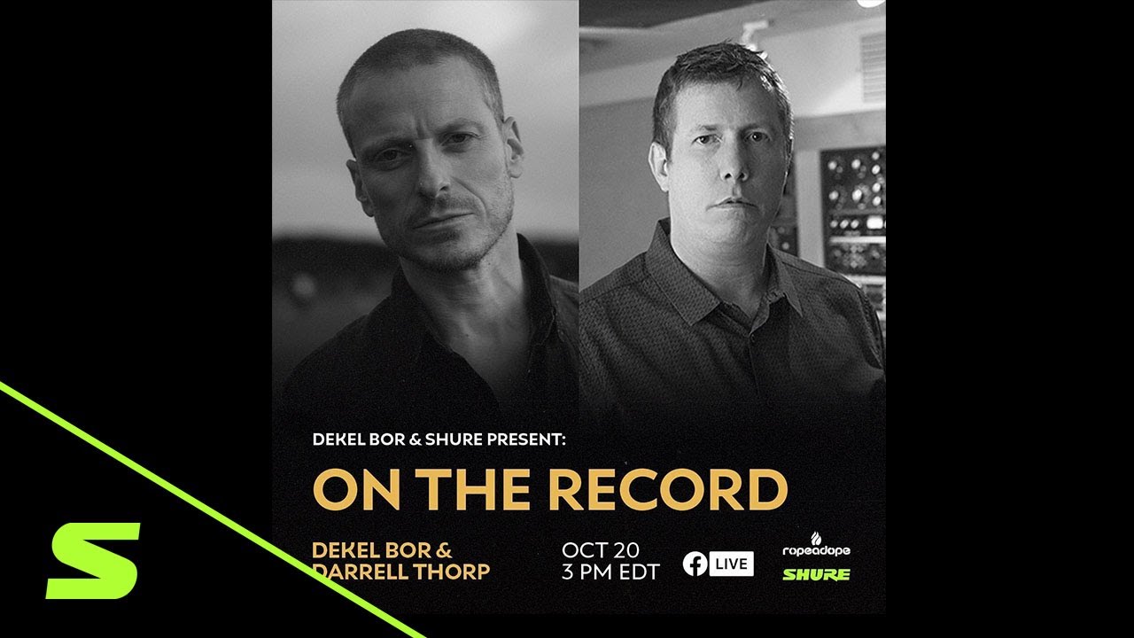 On The Record Ep 6 | Darrell Thorp - YouTube