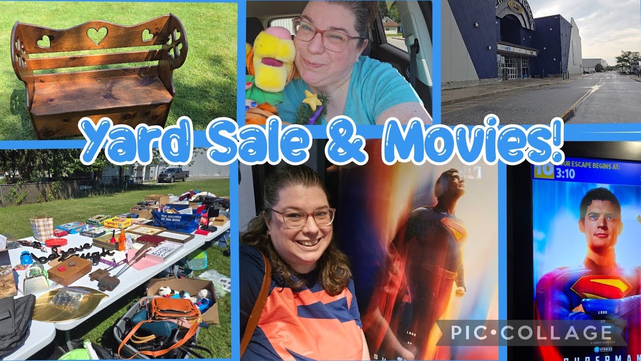 Unexpected Yard Sale! AWESOME find! Movies, Toys R US & Burger King ...