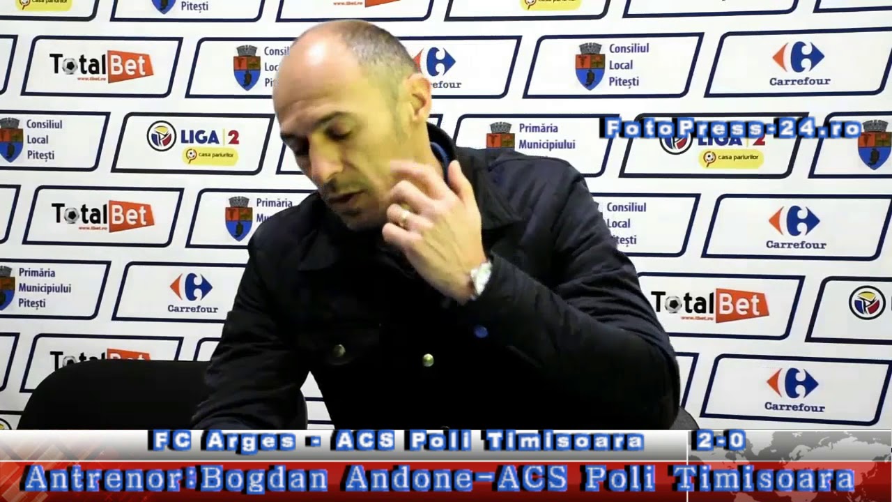 Antrenor-Bogdan Andone- ACS Poli Timisoara - YouTube