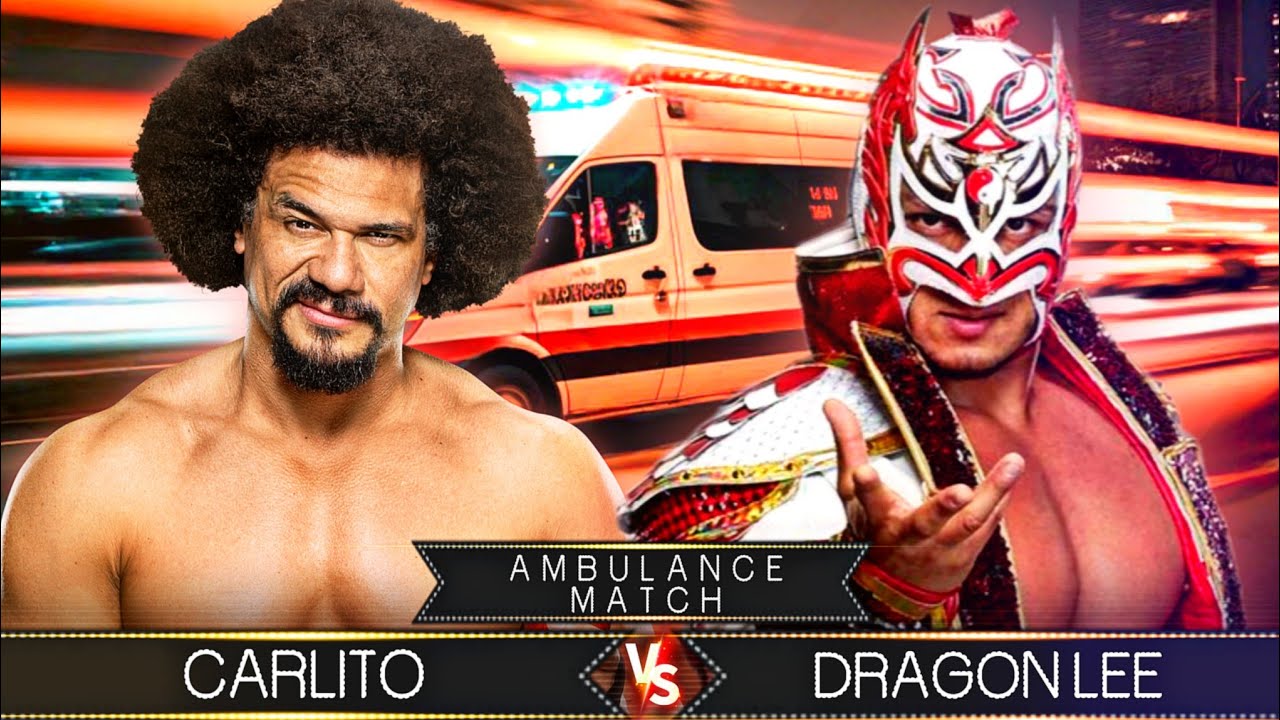WWE 2K24 - Carlito Vs Dragon Lee - Ambulance Match - YouTube