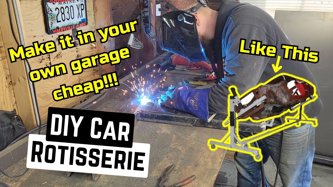 DIY Car Rotisserie Part 1 - YouTube