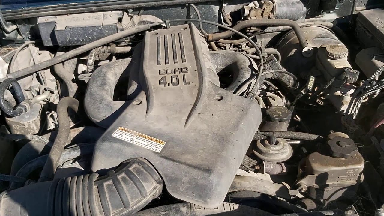 Car For Parts - Ford EXPLORER 1998 4.0L 157kW Gasoline - YouTube