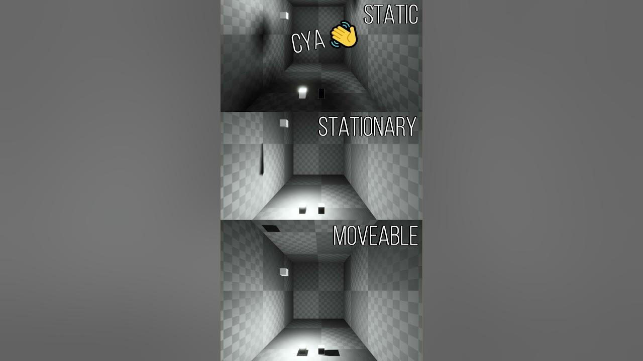 🎮 Learning UE4: 48 🎮 - Lighting Mobility: Static, Stationary, and Moveable 💡 - YouTube