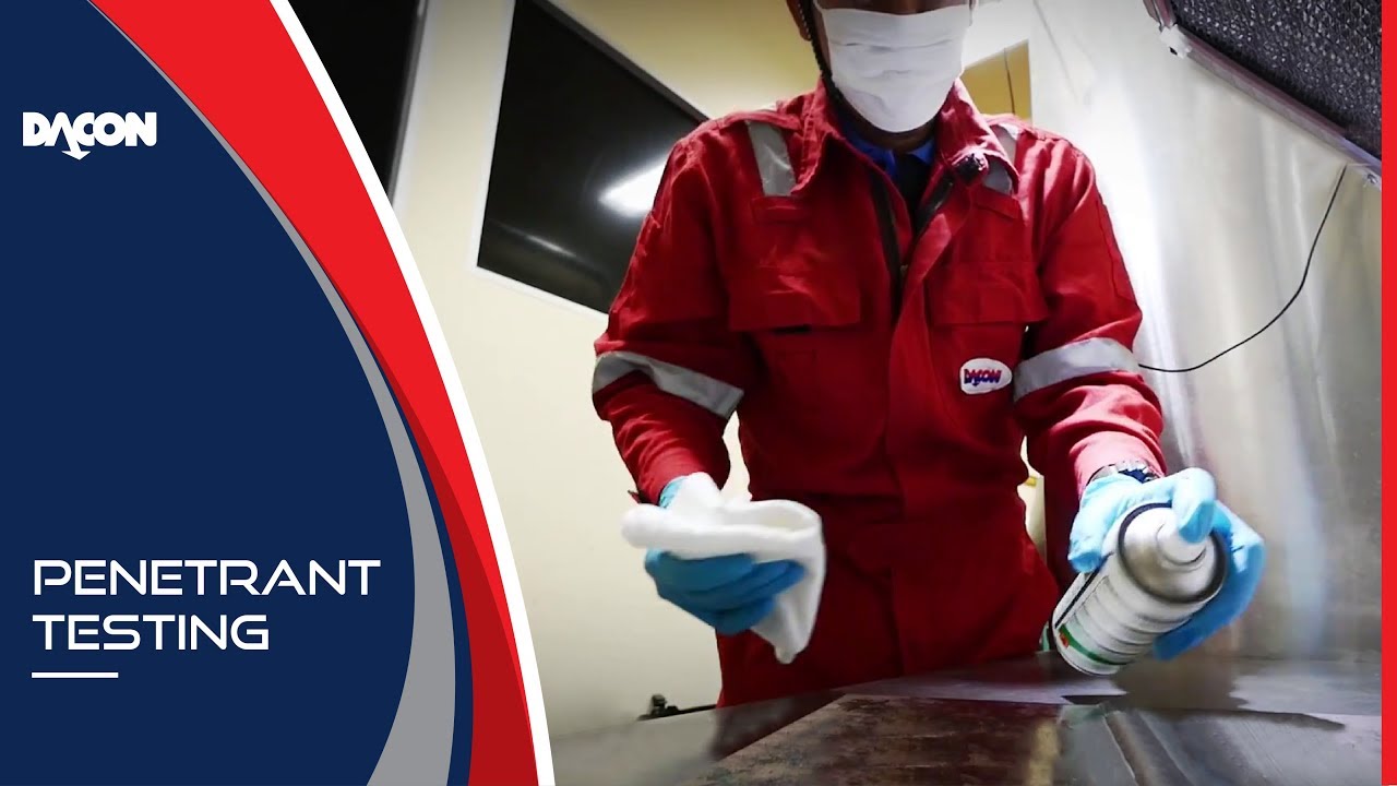 Penetrant Testing PT NDT Inspection Technique YouTube