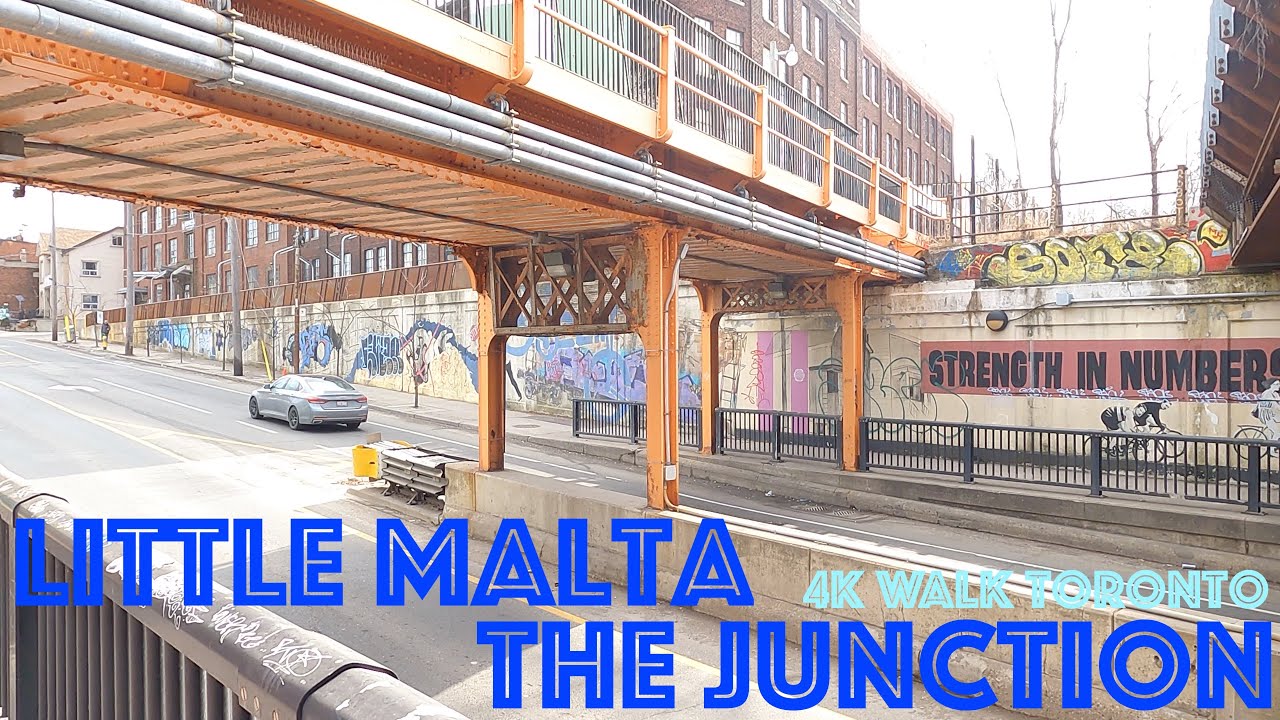Little Malta - The Junction: 4K Slow Walk Toronto, Canada - YouTube