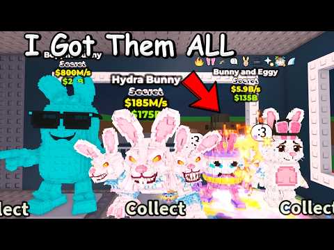 I Got The 3 RAREST SECRETS In Steal A Brainrot EASTER Update...