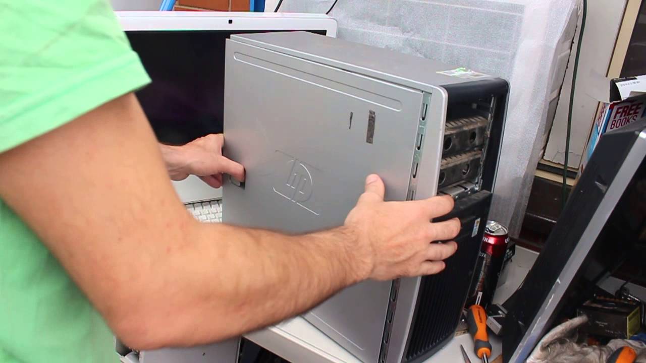 Just scrap pc case - YouTube