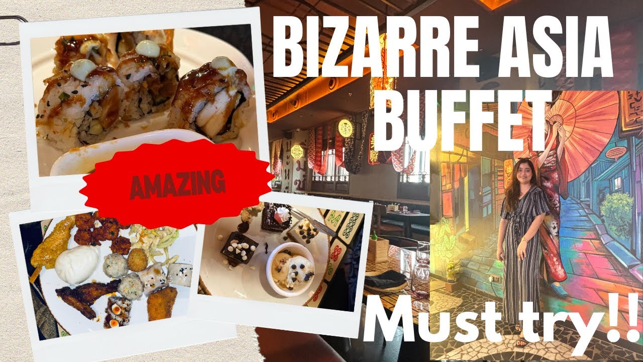 😲 ULTIMATE Lunch Buffet at BIZARRE ASIA!! 🍱 Must try place for Asian ...