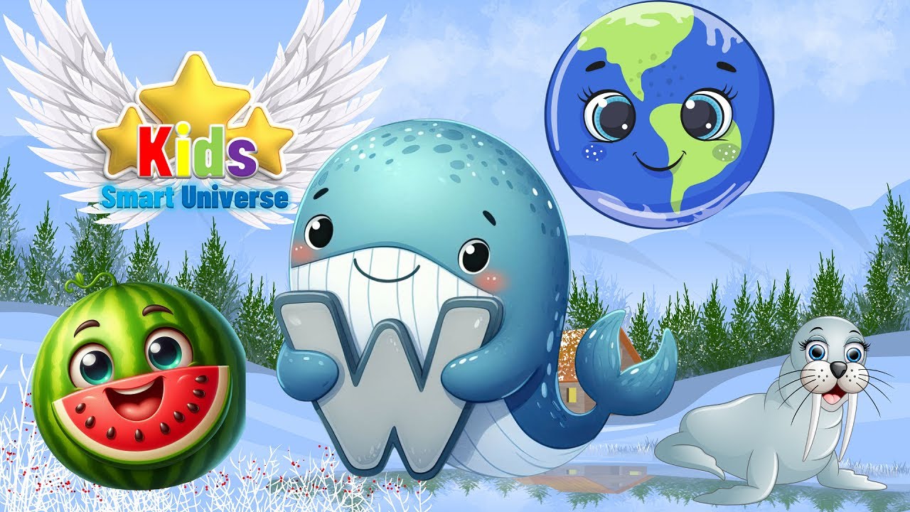 Letter W | Let's Learn About The Alphabet | Phonics Song for Kids ...