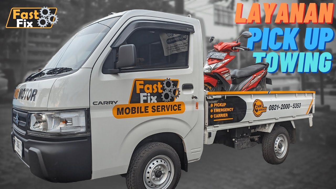 Layanan Pick Up Towing untuk Mengangkut Motor Anda Menuju Bengkel ...