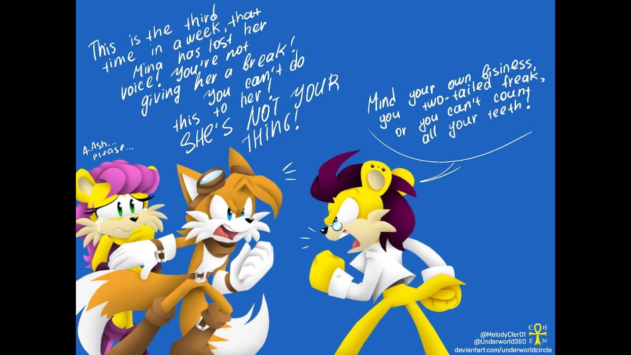 Miles vs Ash - Sonic Comic Dub - YouTube