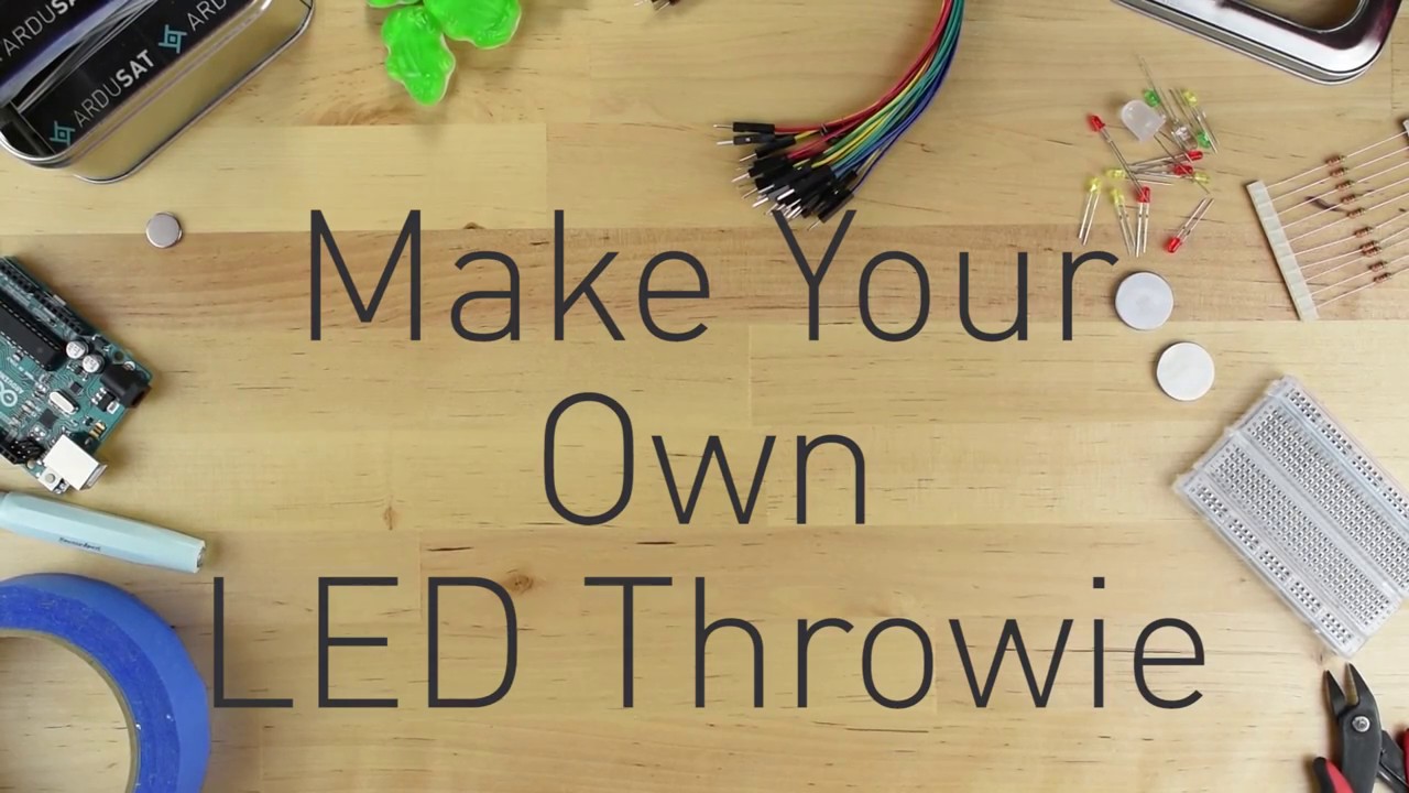 Sciencey - LED Throwie - YouTube