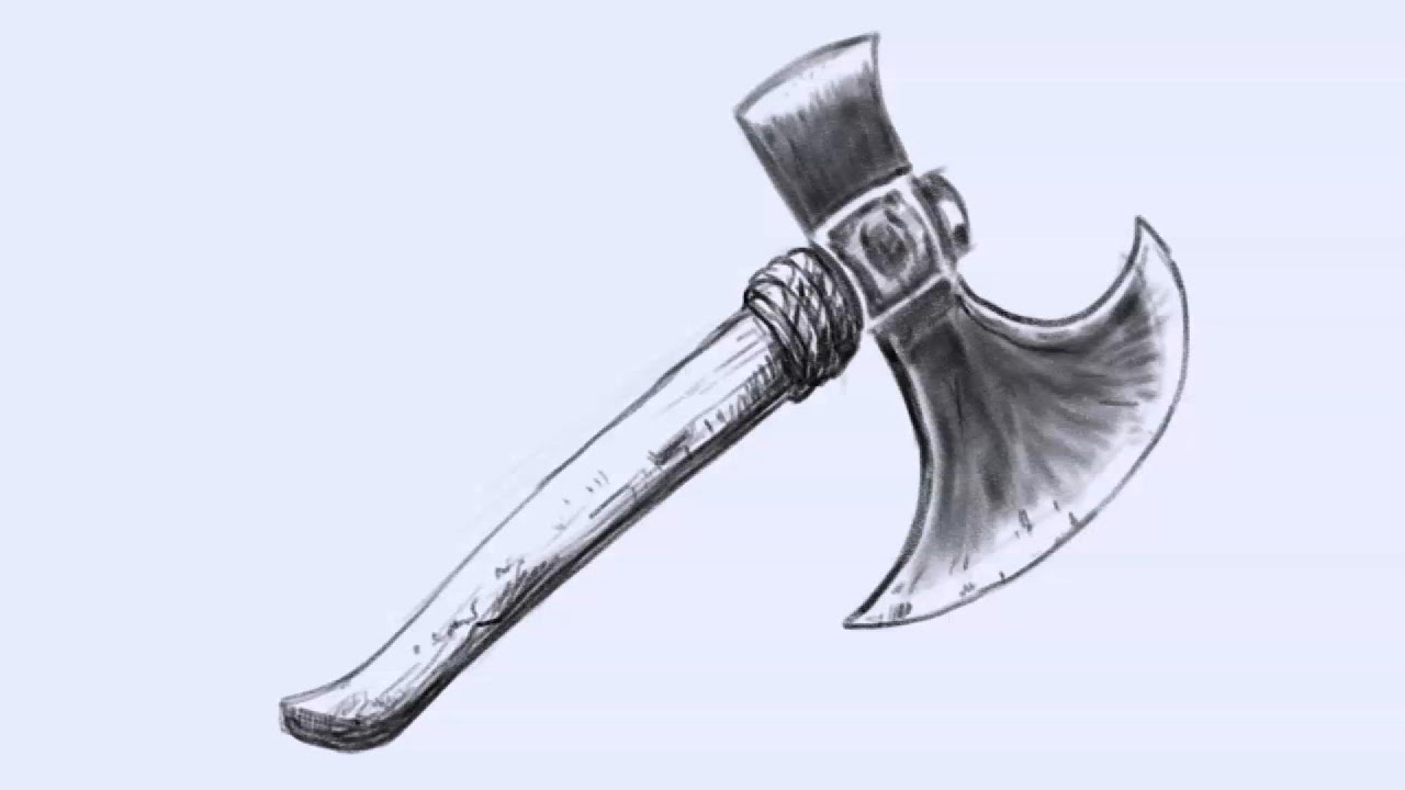 como desenhar um MACHADO - YouTube