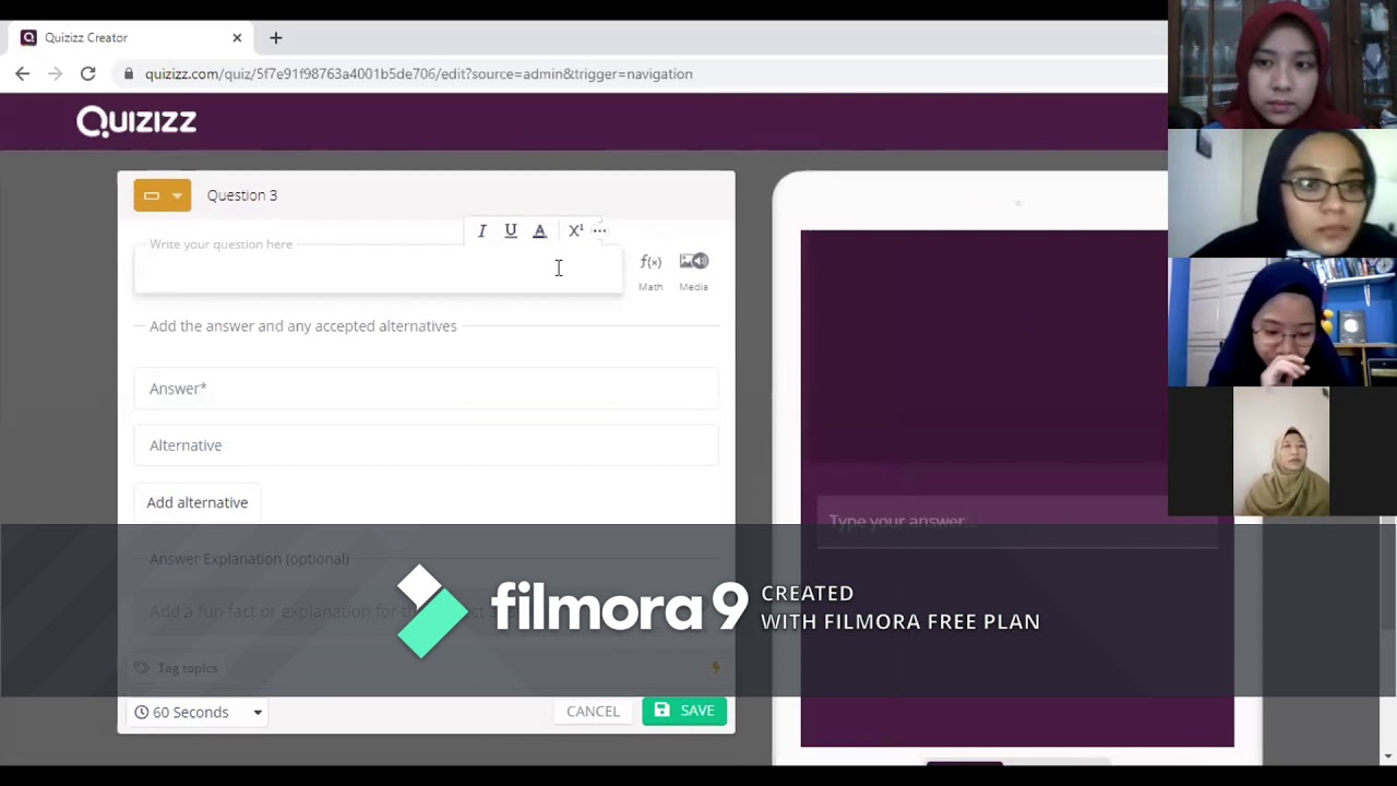 quizizz as a teaching media - YouTube