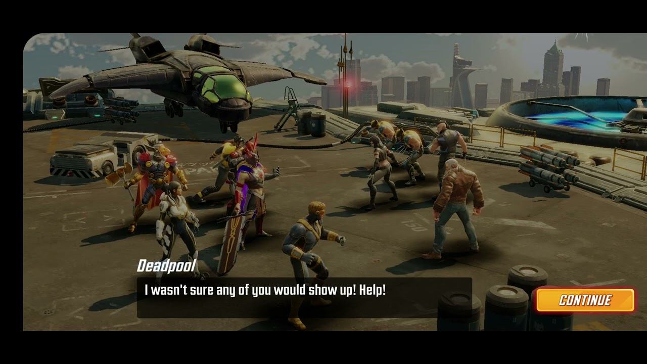 pool party challenge mode. marvel strike force - YouTube