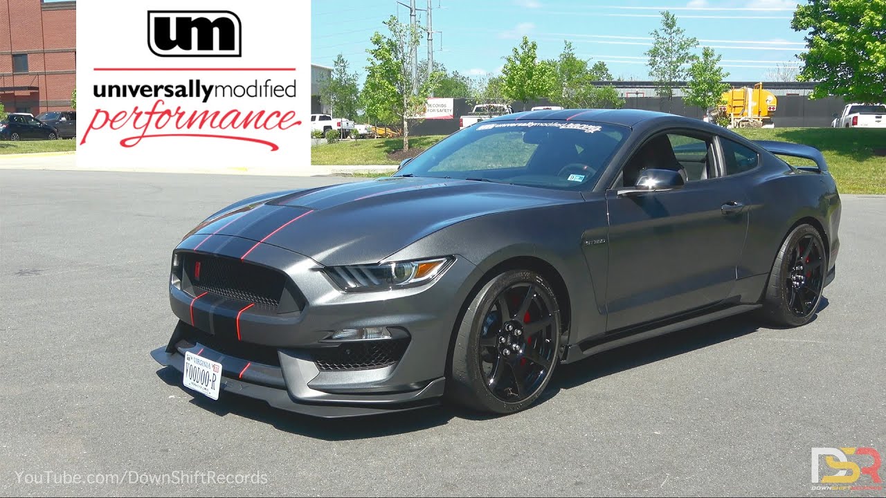 Mustang GT350R Showcase // Universally Modified Performance - YouTube