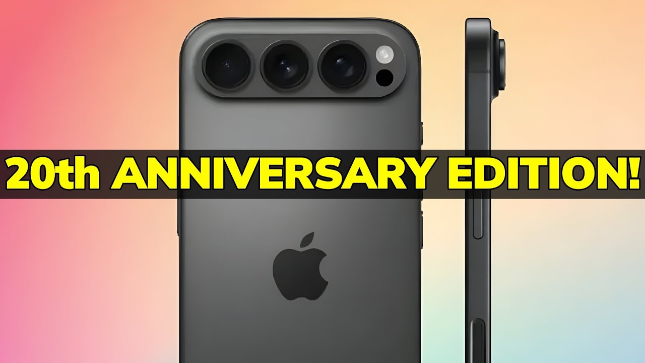 iPhone 20th Anniversary Edition Is Coming! - YouTube