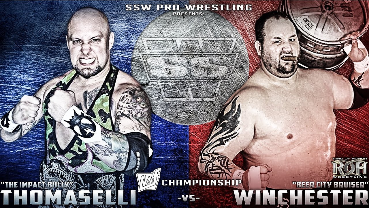 Beer City Bruiser vs Pauly Thomaselli - 5/29/16 - LWF Championship ...
