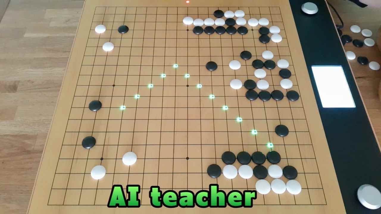 AI Baduk board shows the Best moves - No chance to win! - YouTube