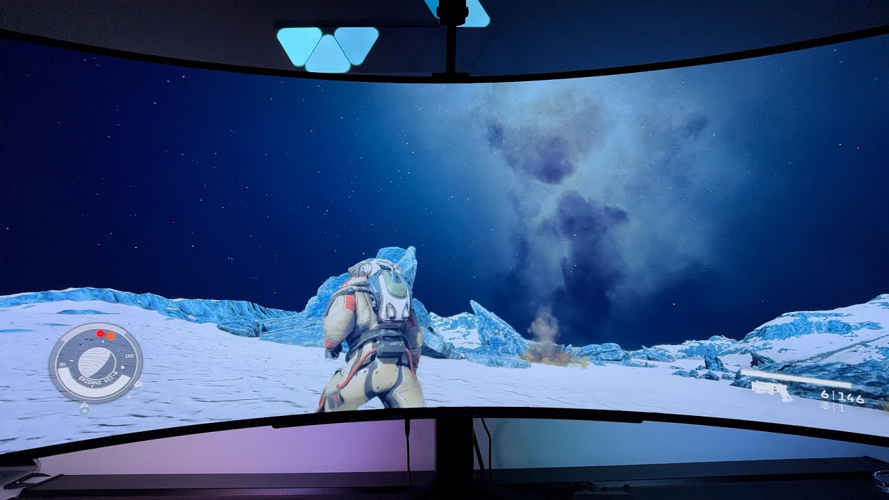 Starfield is so much FUN to explore, especially on a LG 45GR95QE! OLED ...