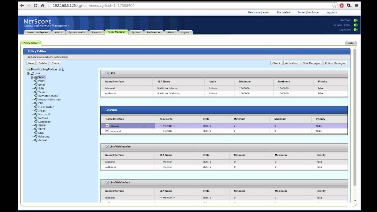 NetScope website traffic filtering - YouTube