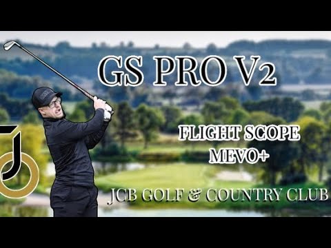 GS PRO V2 Simulator golf tour! Week 16 JCB golf club Round 1 - YouTube
