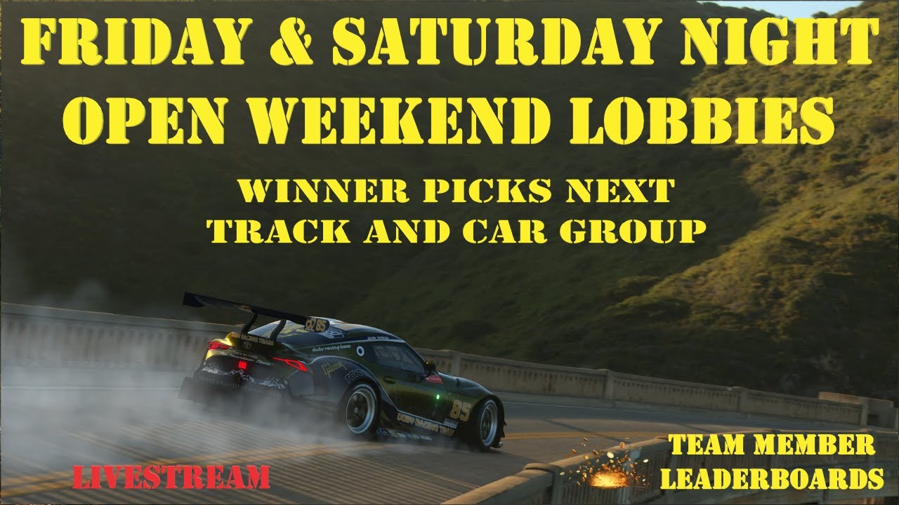 GT7 | DUBV RACING PRESENTS: FRIDAY NIGHT OPEN WEEKEND LOBBIES 🏆TEAM ...