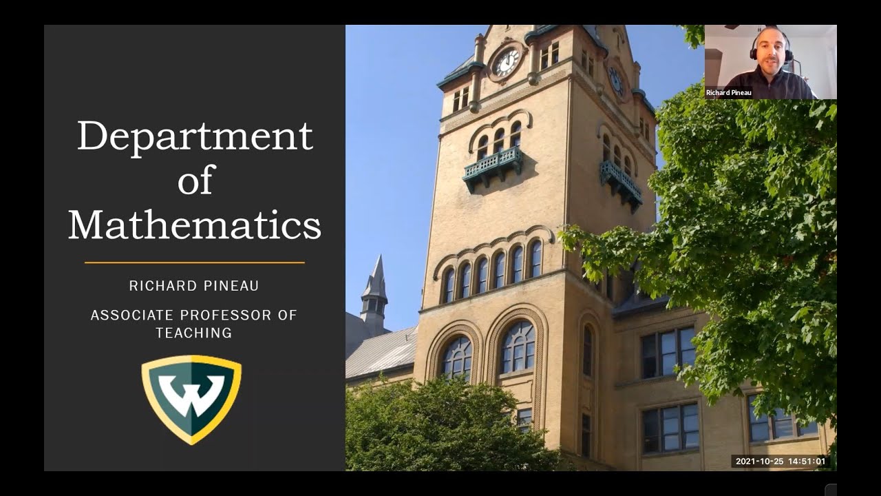 Mathematics at Wayne State University - Program Overview - YouTube